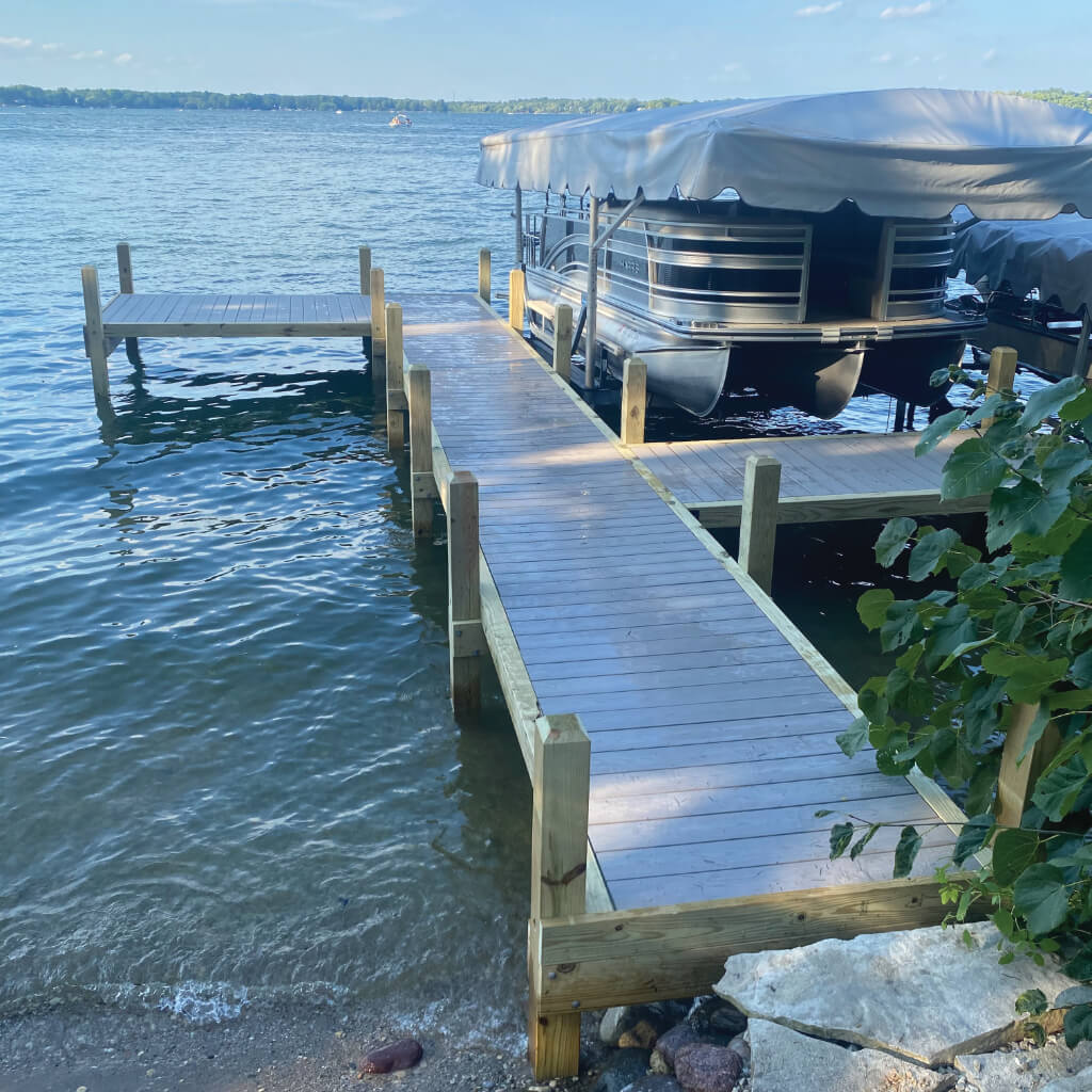 Wood Docks - Rock Docks