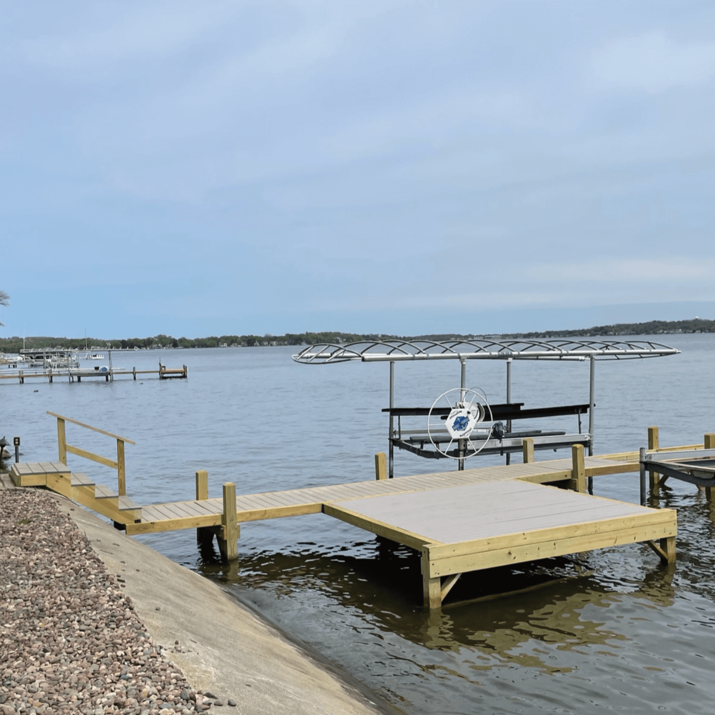 Wood Docks - Rock Docks